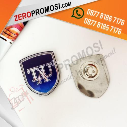Souvenir Name Tag Segitiga Pin Magnetic Custom di Tangerang - Tribun ...
