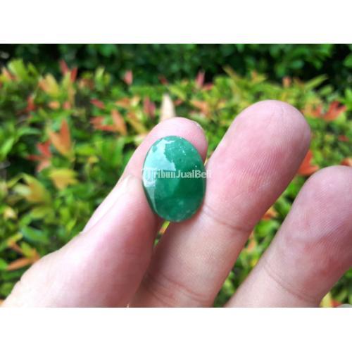 Natural Batu Permata Giok Jadeite Jade Type A JDT029 Origin Burma Hijau ...
