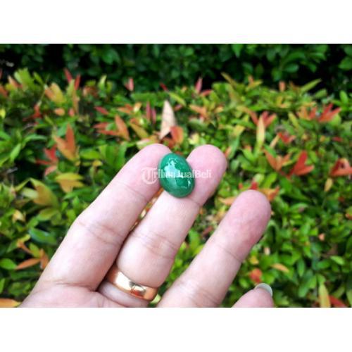 Natural Batu Permata Giok Jadeite Jade Type A JDT029 Origin Burma Hijau ...
