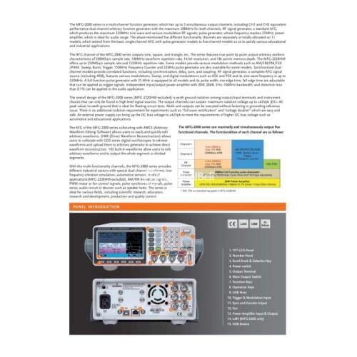 GW Instek MFGdi2260MRA 60MHz Dual Channel Arbitrary Function Generator di Tangerang Selatan ...