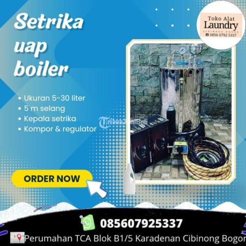 Boiler Setrika Uap Laundry di Bogor - Tribun JualBeli