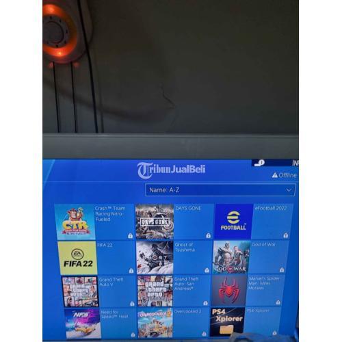 Konsol Sony PS4 Fat Seri 1106a Hen 500GB Fullgames Fullset Bekas Original di Jakarta Timur ...