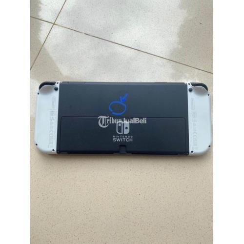 Konsol Nintendo Switch Oled OFW 64 GB + Zelda BOTW Bekas Normal Lengkap ...