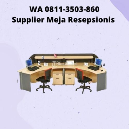 HP/WA : 081di1350di3860 di Supplier Meja Resepsionis Minimalis Hpl ...