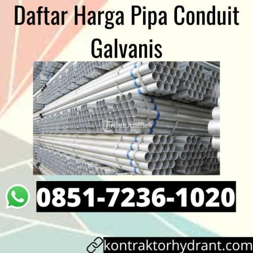 Daftar Harga Pipa Conduit Galvanis Terbaik di Bekasi - Tribun JualBeli