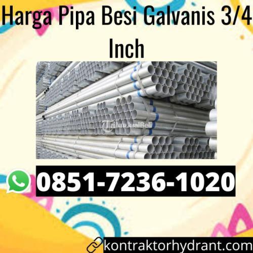 Harga Pipa Besi Galvanis 3/4 Inch di Bekasi - Tribun JualBeli