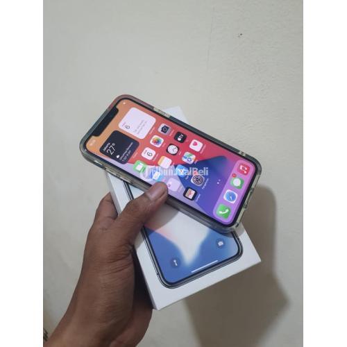 HP iPhone X 256GB Putih Seken Fullset Normal Siap Pakai di Jakarta ...