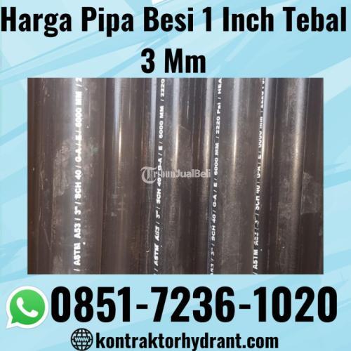Kredibel Pipa Besi 3/4 Inch Berapa Mm di Bekasi - Tribun JualBeli