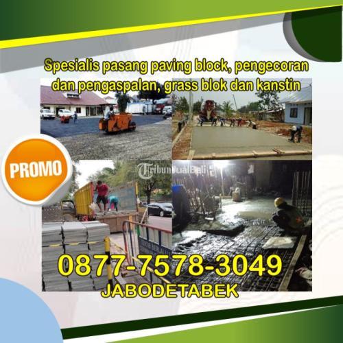 Harga Pasang Paving Block per M2 Jabodetabek - Tribun JualBeli