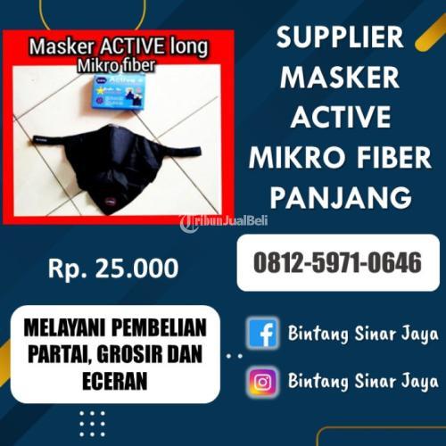 Masker Active Micro Fiber Surabaya di Sidoarjo - Tribun JualBeli