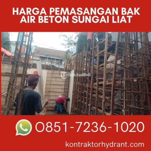Pemasangan Tandon Air Beton Cor Tebing Tinggi di Bekasi - Tribun JualBeli