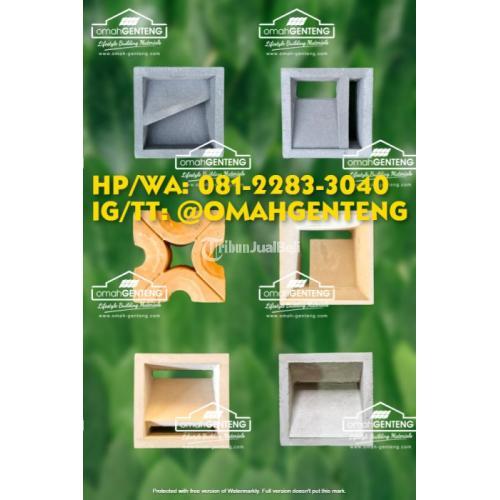 Roster Beton 20x20cm Omah Genteng di Tabanan - Tribun JualBeli