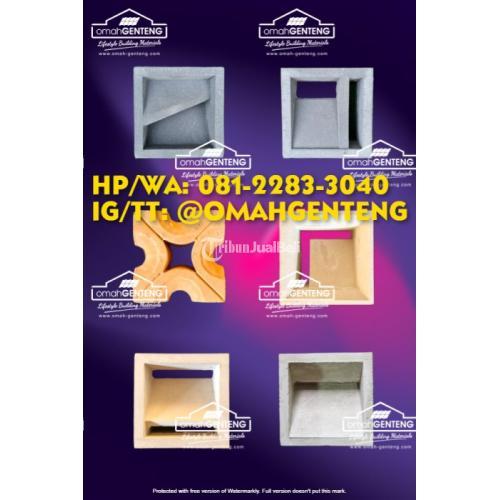 Roster Beton 20x20cm Omah Genteng di Tabanan - Tribun JualBeli