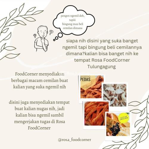 Rosa Foodcorner Sedia Menu Makanan Kekinian Harga Murah di Tulungagung ...