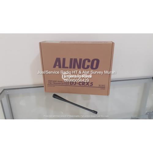 HT Handy Talky Walkie Talky ALINCO DJdiCRX5 Dual Band - Tribun JualBeli