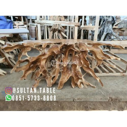 Meja Akar Kayu Jati Terbaru di Yogyakarta - Tribun JualBeli