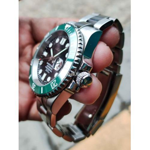 Jam Tangan Seiko Mod Submariner Bekas Like New Mulus Normal di Kuningan ...