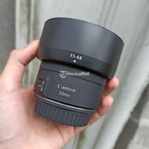 Lensa Fix Canon 50mm F1.8 STM Bekas Mulus No Jamur Siap Pakai di ...