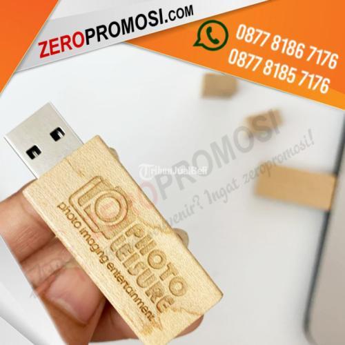 Custom USB Flashdisk Kayu FDWD01 Termurah di Tangerang - Tribun JualBeli