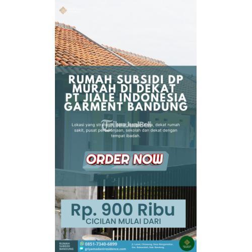 Rumah Subsidi Murah dengan DP Murah di Dekat PT. Jiale Indonesia ...