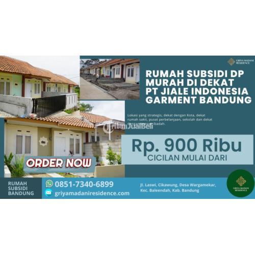 Rumah Subsidi Murah dengan DP Murah di Dekat PT. Jiale Indonesia ...