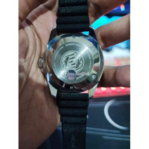 Jam Tangan Orient Mako RA AA0011B19B Black Dial Red Bezel Bekas Like ...