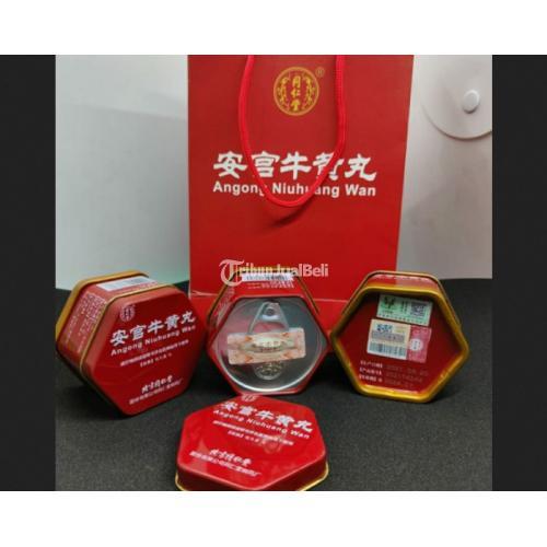 Angkung Angong Niu Huang Wan Asli Import Obat Stroke Koma Pendarahan di ...