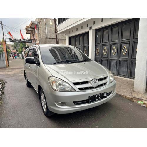 Mobil Toyota Kijang Innova G 2006 Silver Seken Pajak Panjang di Bandung ...