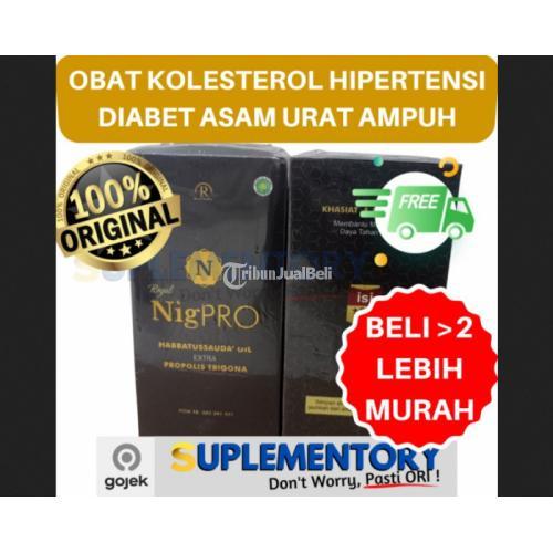 NigPRO 200 Capsul Obat Herbal Kolesterol Hipertensi Asam Urat Nig PRO ...