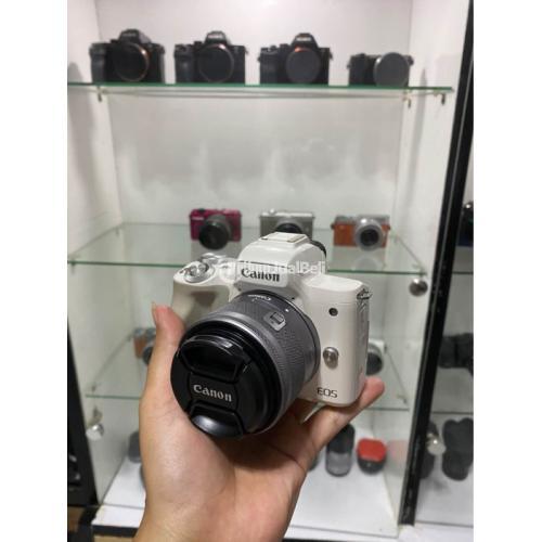 Kamera Canon EOS M50 Fullset Box Seken Sensor Lensa Kit di Sleman ...