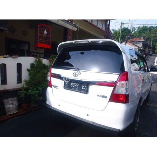 Mobil Toyota Kijang Innova G 2014 Putih Seken Siap Pakai di Semarang ...