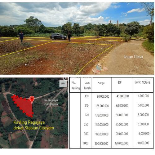 Tanah Kavling Luas 150 Meter Dekat stasiun Citayam di Bogor - Tribun ...