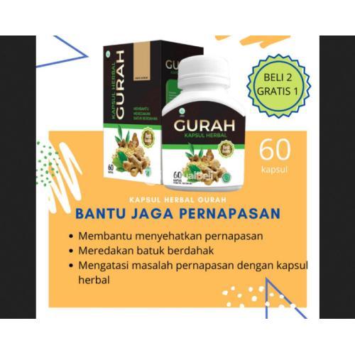 Kapsul Herbal Gurah Meredakan Pernapasan Obat Batuk Dahak dan Lendir di ...
