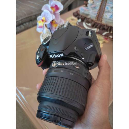 Kamera Nikon D3200 Seken Body Mulus No Vignet Harga Murah di Situbondo - Tribun JualBeli