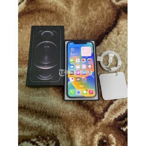 HP iPhone 12 Pro 128GB Fullset Ex Inter Bekas All Operator Bisa No ...
