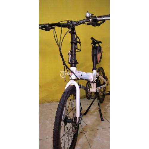 Sepeda Lipat Polygon Warna Hitam Putih Bekas Siap Pakai Harga ...