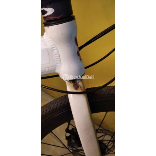 Sepeda Lipat Polygon Warna Hitam Putih Bekas Siap Pakai Harga ...