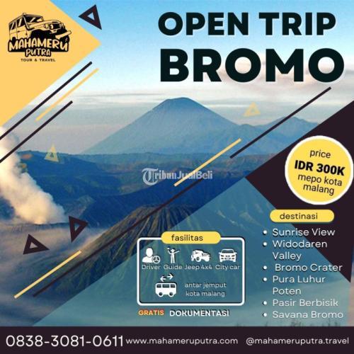 Wisata Bromo di Malang Open Tour Bromo di Bojonegoro - Tribun JualBeli