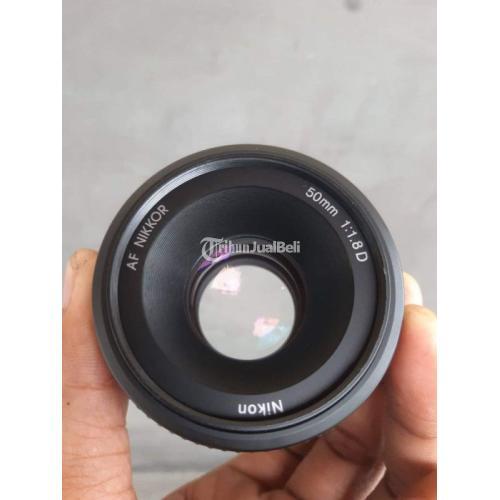 Lensa Fix Nikon 50mm AFD Bekas No Minus Bebas Jamur Siasp Pakai di ...