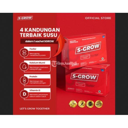 S GROW di Peninggi Badan Terbaik ( Paket Platinum 3 Box ) Free Skipping ...