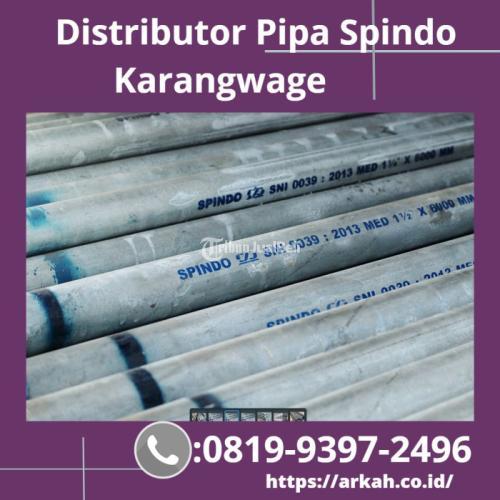 Terbaik Distributor Pipa Spindo di Bekasi - Tribun JualBeli