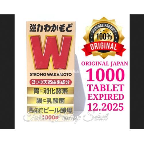 Strong Wakamoto 1000 tablet Original Japan Obat Maag Lambung Nyeri di Jakarta Pusat - Tribun ...