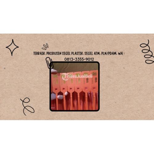 Produksi Segel Meter PLN/PDAM Segel Double Lock Berkualitas di Dumai ...