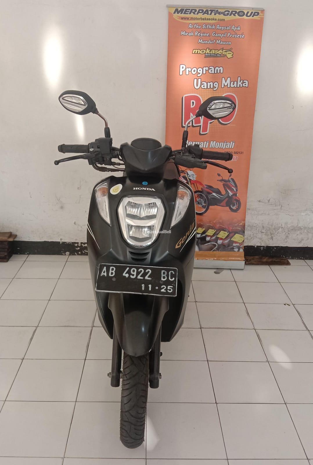 Motor Honda Genio th 2020 Hitam Bekas Low KM Garansi di Sleman - Tribun ...
