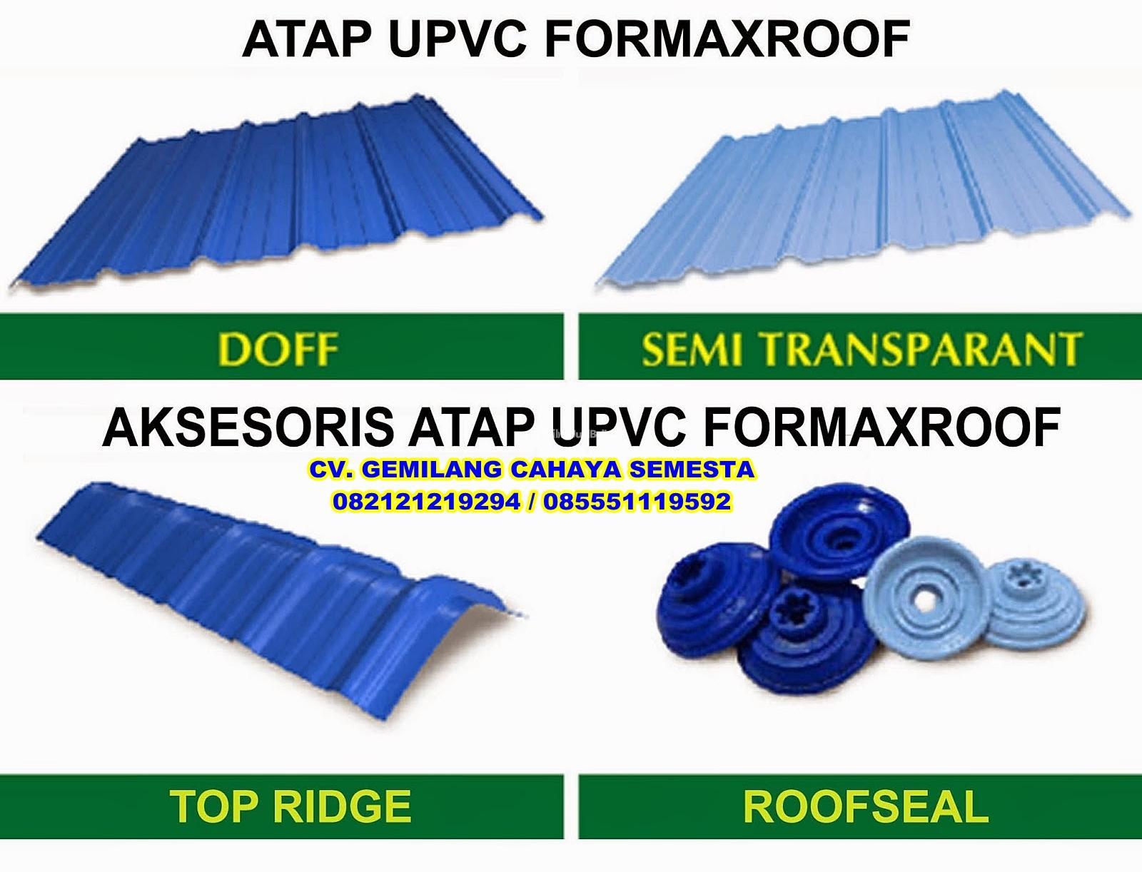Atap UPVC Formax Roof - Tribun JualBeli