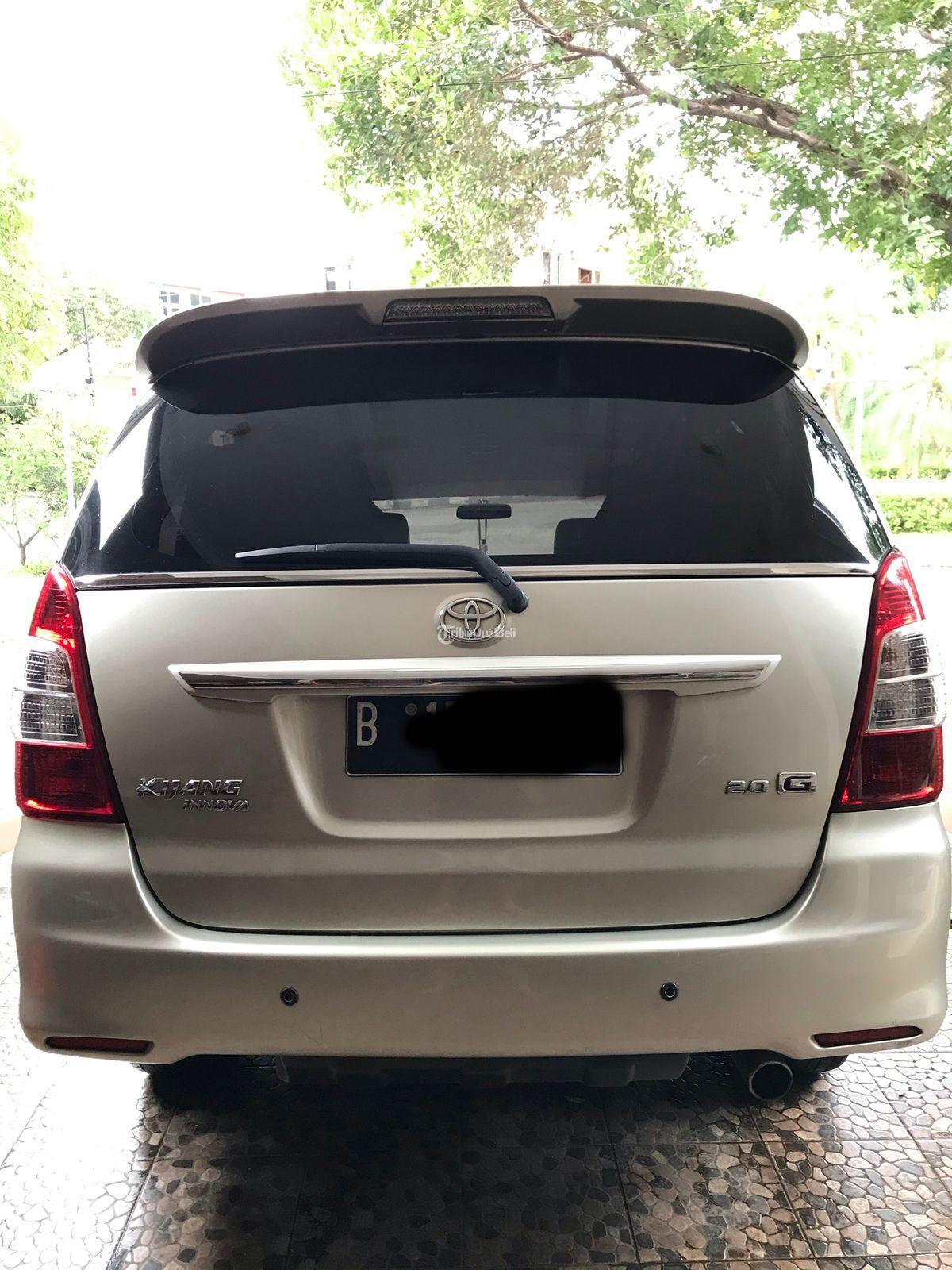 Mobil Toyota Kijang Innova G 2013 Automatic Bekas Siap Pakai di Jakarta ...