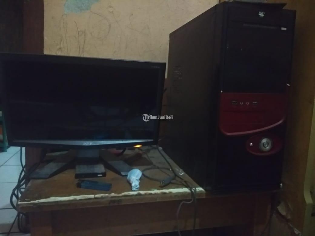 PC Bekas Fullset Processor Intel Core 2 Quad Q6600 Spek Office Sekolah ...