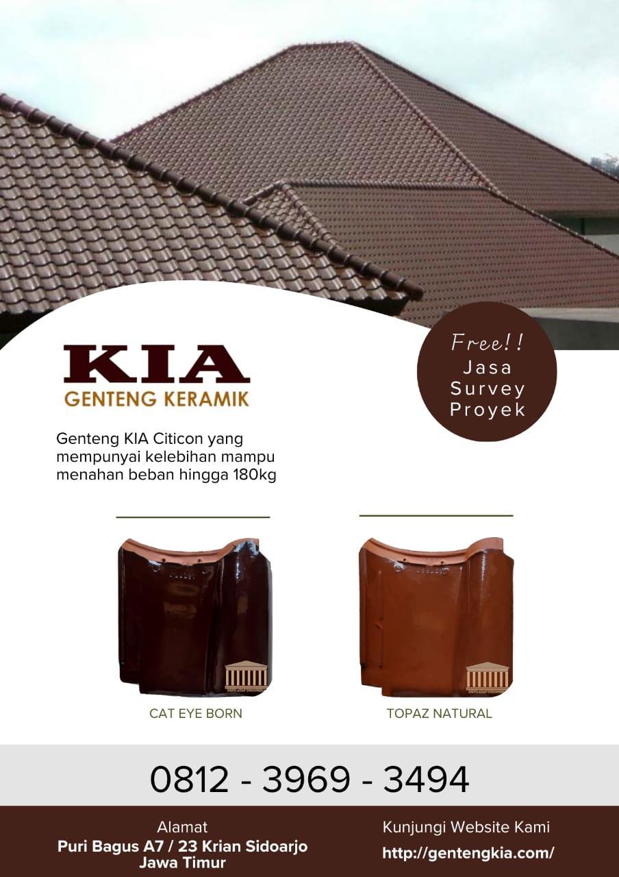 Genteng KIA Mampu Menahan Beban 180 Kg di Surabaya - Tribun JualBeli