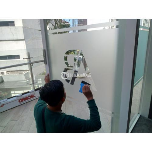STIKER KACA MURAH JOGJA SANDBLAST ES BURAM ONEWAY KACA FILM CUTTING DAN ...