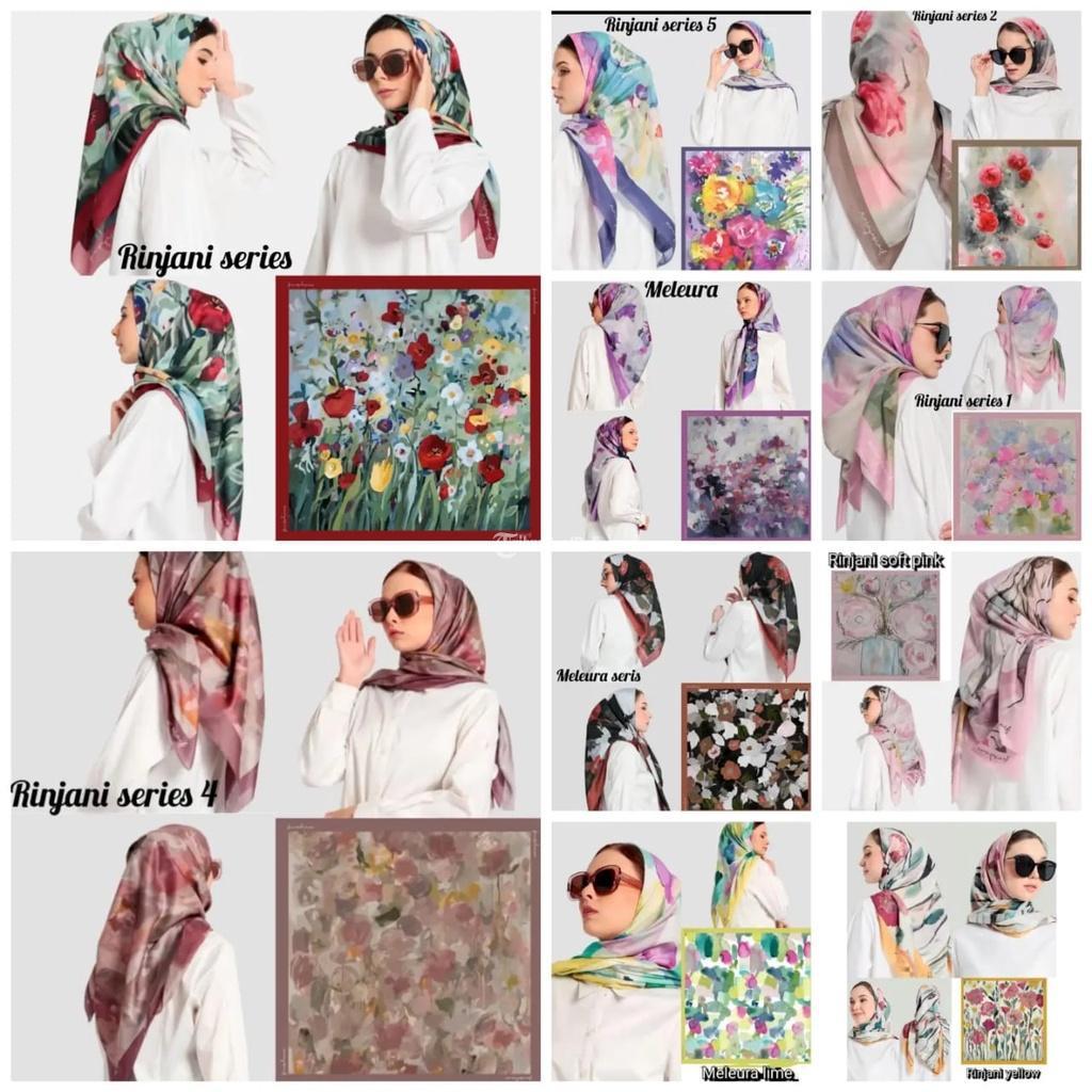 Jilbab Segiempat Motif Bunga di Kudus - Tribun JualBeli